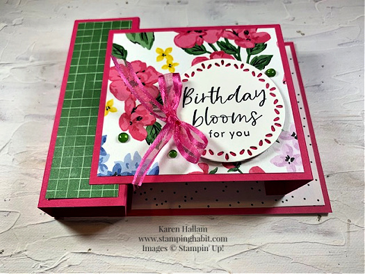 Double Box Birthday Card