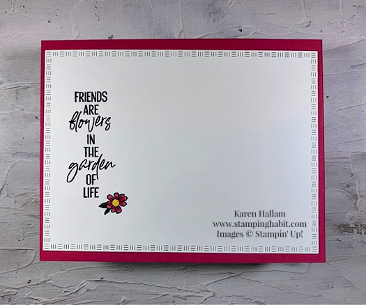 Double Box Birthday Card