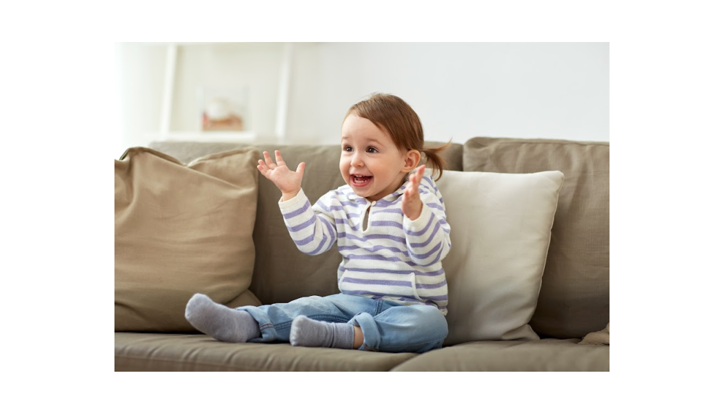 little girl clapping - Karen's Stamping Habit