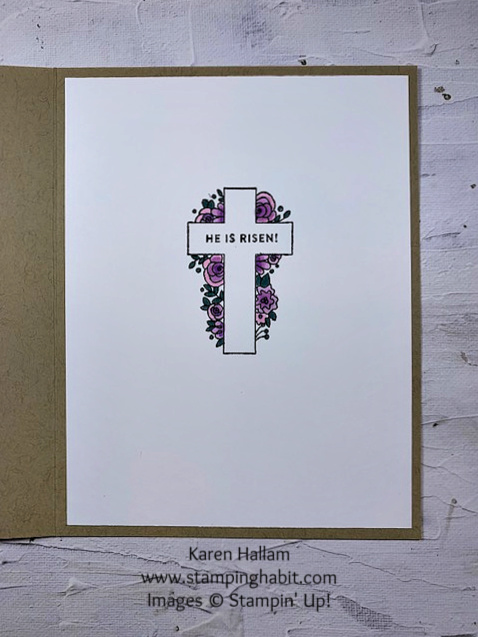 Easter Pop-Up Cross Card